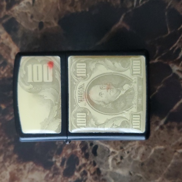 N.Y.L. | Accessories | Cool Flip Top Lighter 0 Dollar Bill Never Used ...